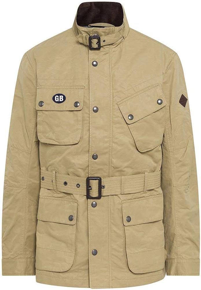 Hackett London Men's Wax Cotton Velo Jacket: Amazon.co.uk: Clothing