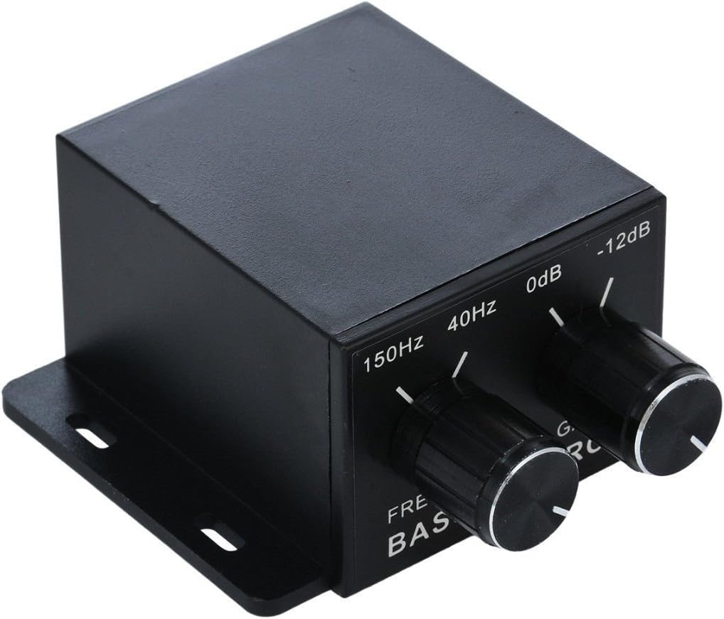 Nobsound Car Amplifier Audio Subwoofer Bass Control Knob Sub Gain ...