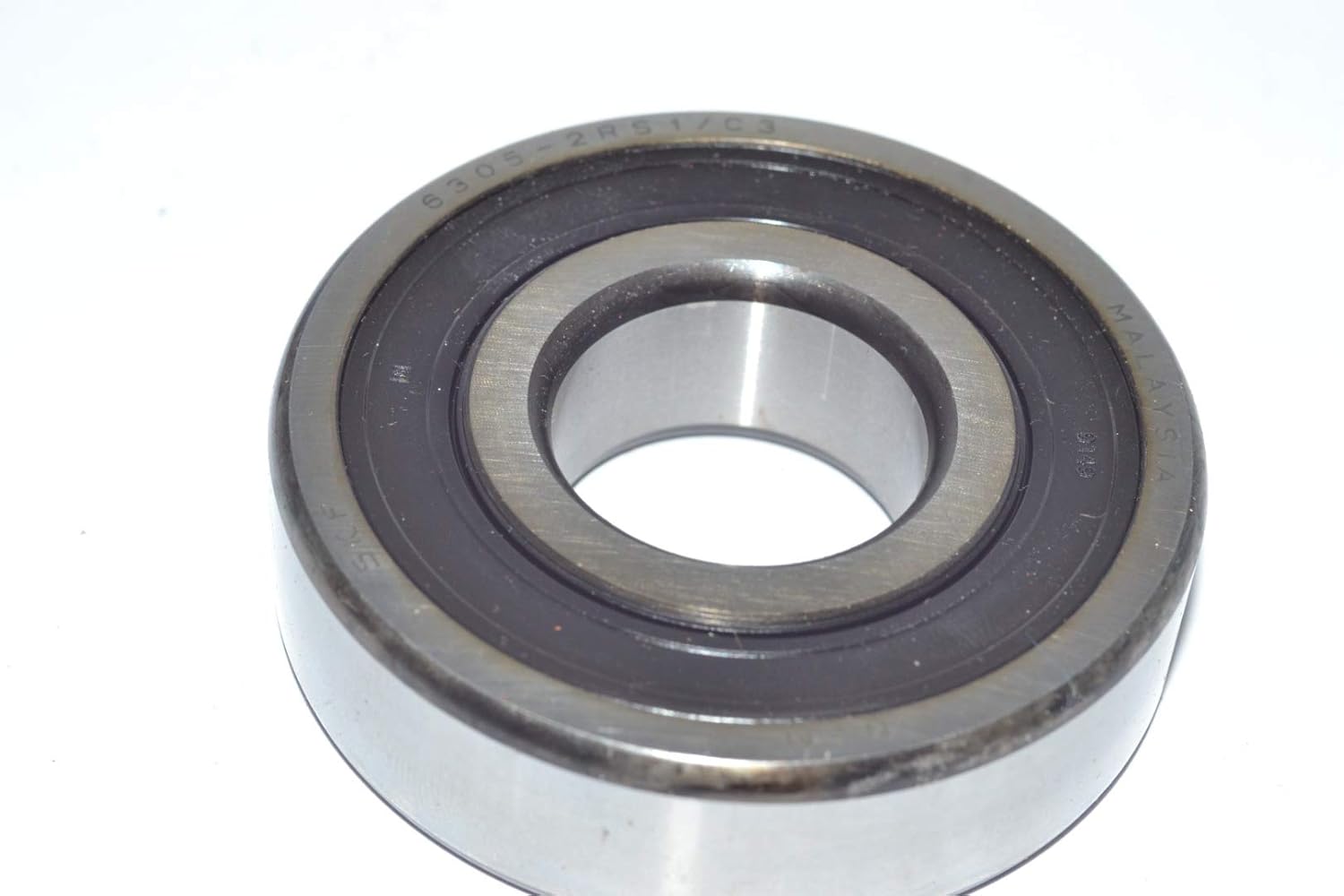 SKF 6305-2RS1/C3 SKF Deep Groove Ball Bearings, 25 x 62 x 17-2 Rubber ...