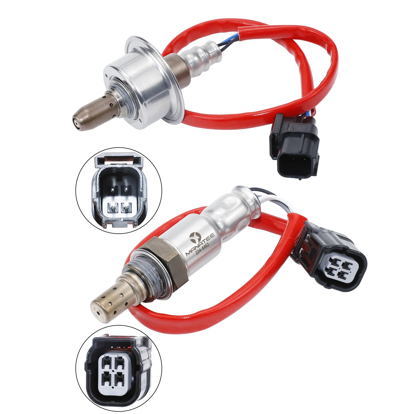 MANATEE 234-9091 234-4462 Oxygen O2 Sensor Upstream and Downstream Compatible with Acura TSX 2 ...