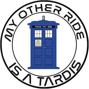 Amazon.com - My Other Ride is A Tardis Sticker Decal Notebook Car ...