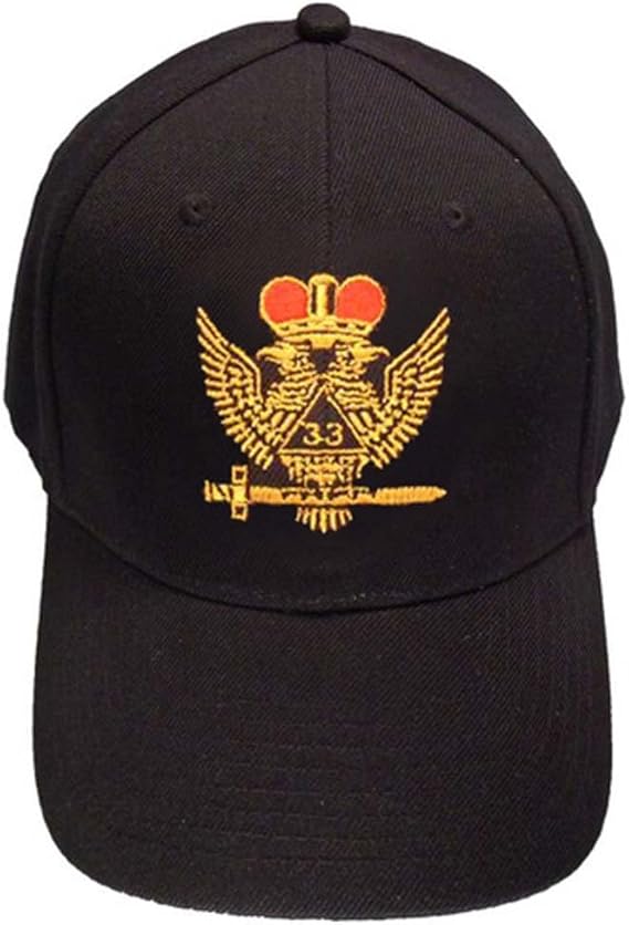 Amazon.com : Masons Baseball Cap - Standard Scottish Rite Wings UP w ...