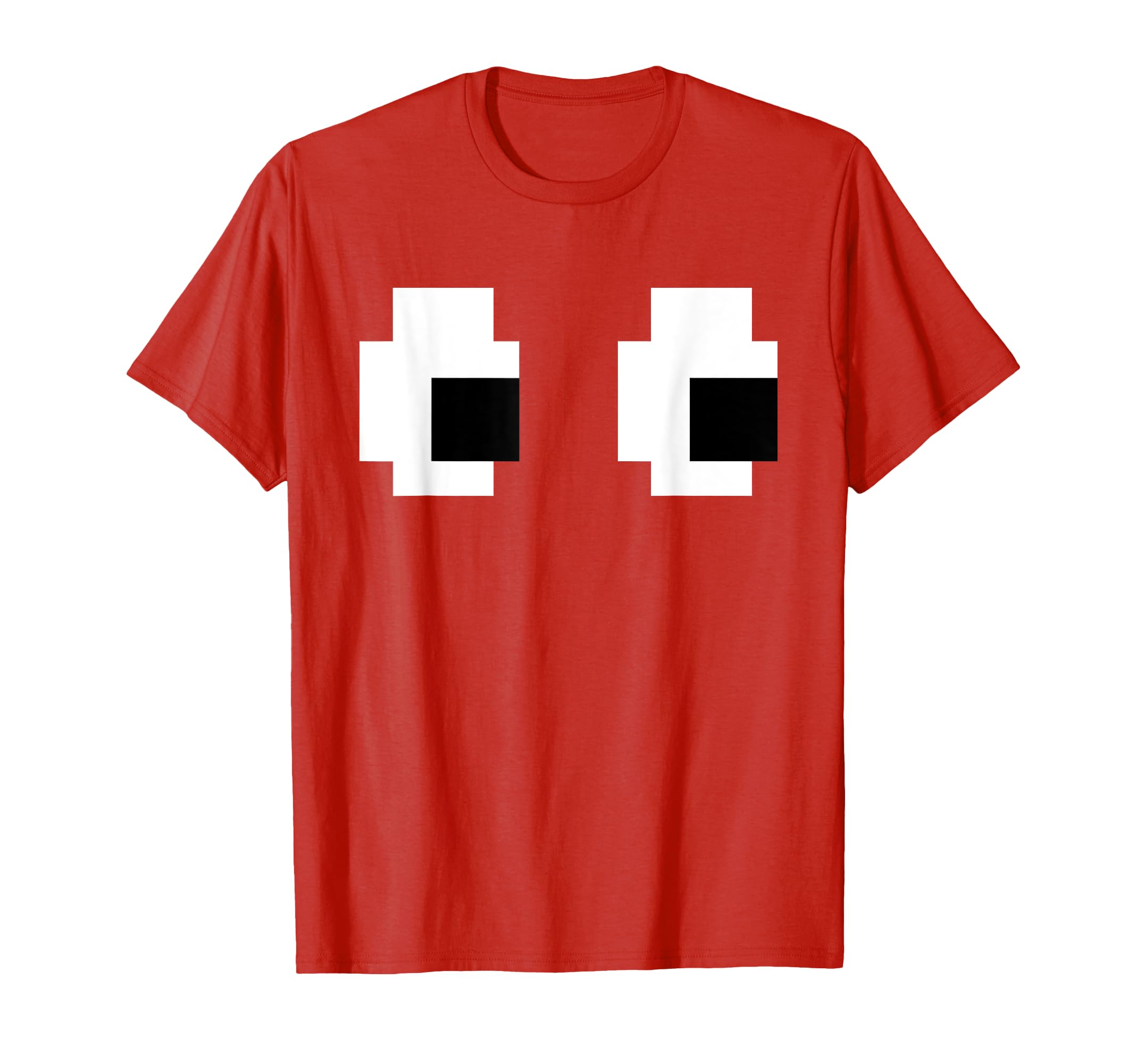 Retro Arcade Game Ghost 80s 8 bit Halloween Group Costume T-Shirt Pink ...