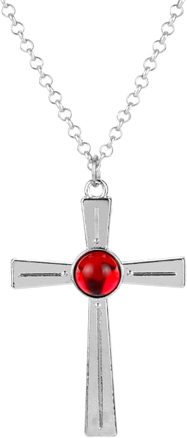 Anime cross pendant necklace, personality and creative design ...