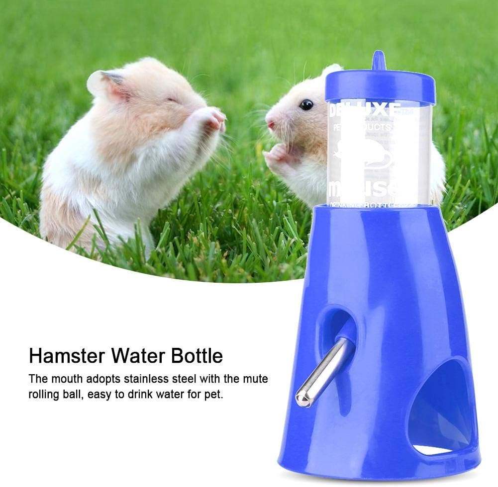 Hamster Water Bottle, 80ml No Drip Plastic Automatic Drinking Feeder ...