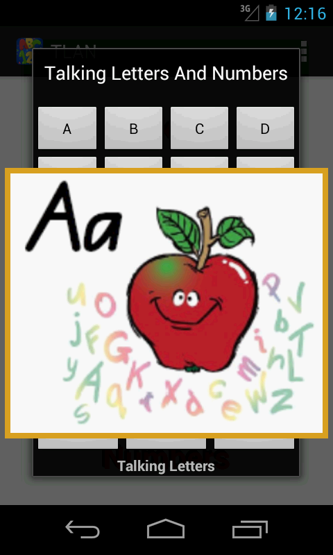Talking Letters and Numbers:Amazon.com:Appstore for Android
