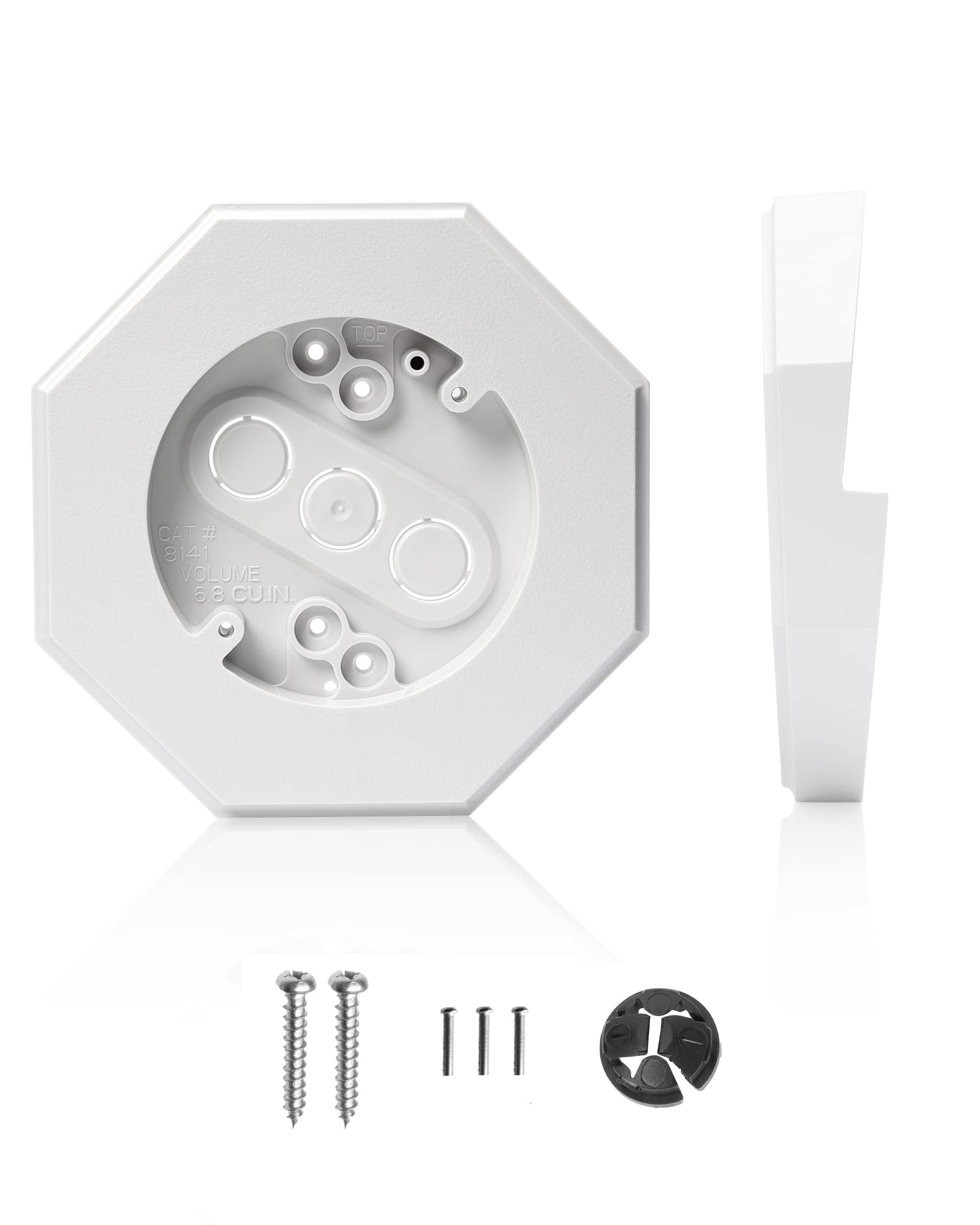 Vinyl Siding Mounting Blocks with Built-in Electrical Box- 8141 ...