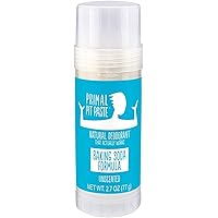 Amazon.com : PRIMAL PIT PASTE Deodorant Stick Unscented Natural, 2.7 OZ ...