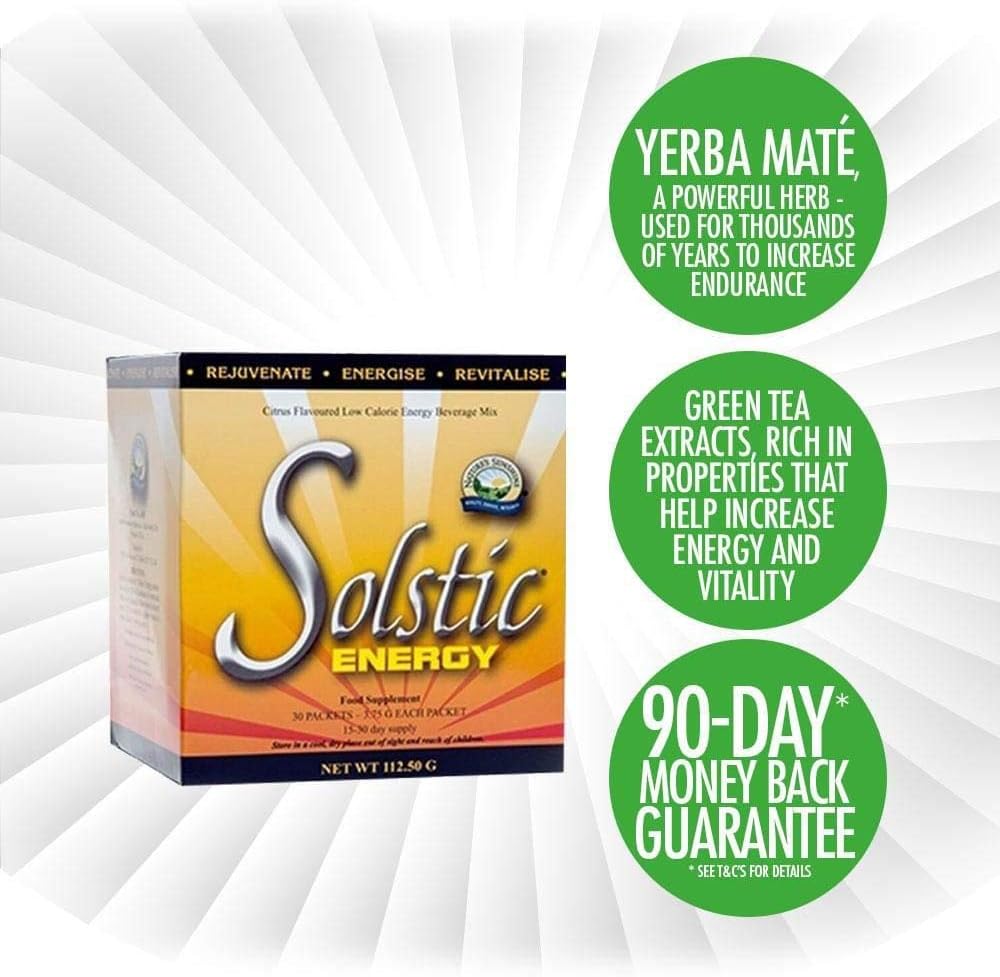 SOLSTIC ENERGY DRINK MIX (30 sachets) – BigaMart
