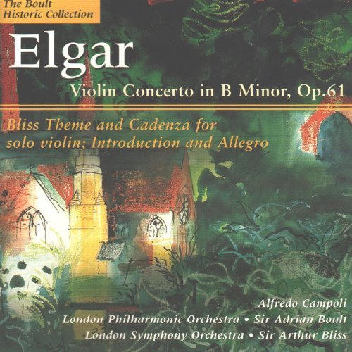 Elgar, Sir Adrian Boult, Sir Arthur Bliss, London Philharmonic ...