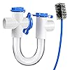 DECOAIRCON 3/4 -inch Standard Condensate Trap with Cleaning Brush, PVC ...