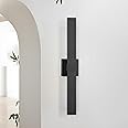 LamQee Long Outdoor Wall Lights Modern Exterior Lighting Fixtures for House, LED Linear Outdoor ...