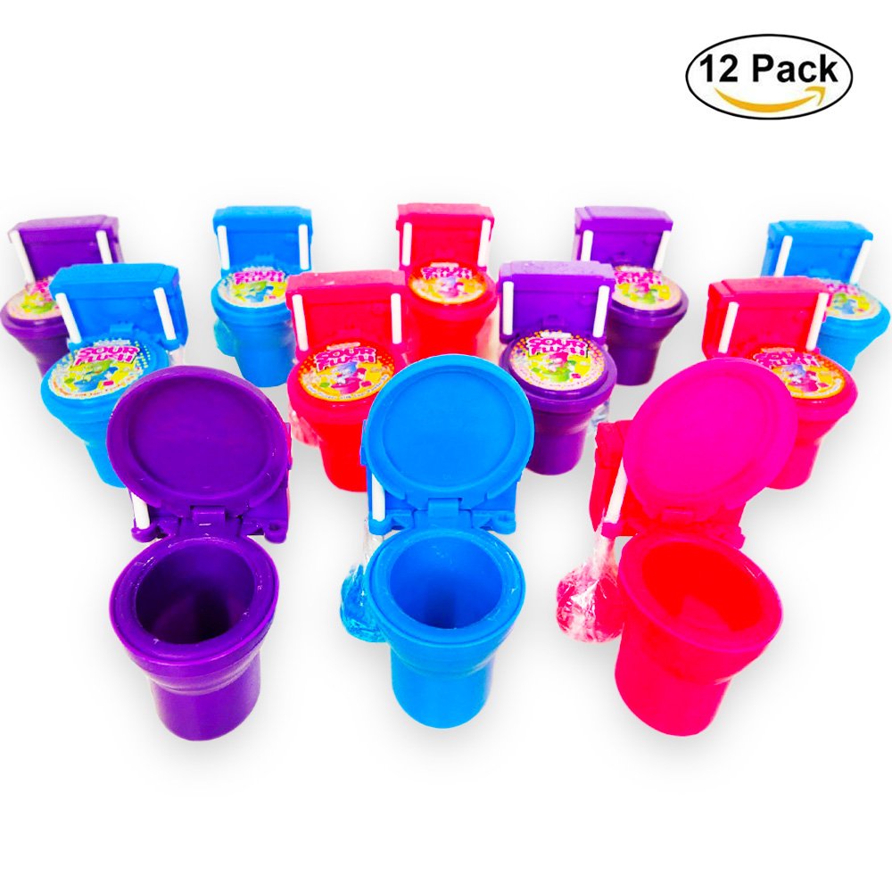 Amazon.com : Kidsmania Wiggle Pops Novelty Candy Lollipops : Suckers ...