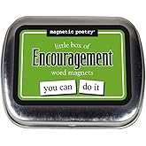 Amazon.com: Magnetic Poetry - Little Box of Happiness Kit - Words for ...