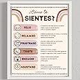 Amazon.com: LARKINROAD Spanish Feelings Poster (11in x 14in Unframed ...