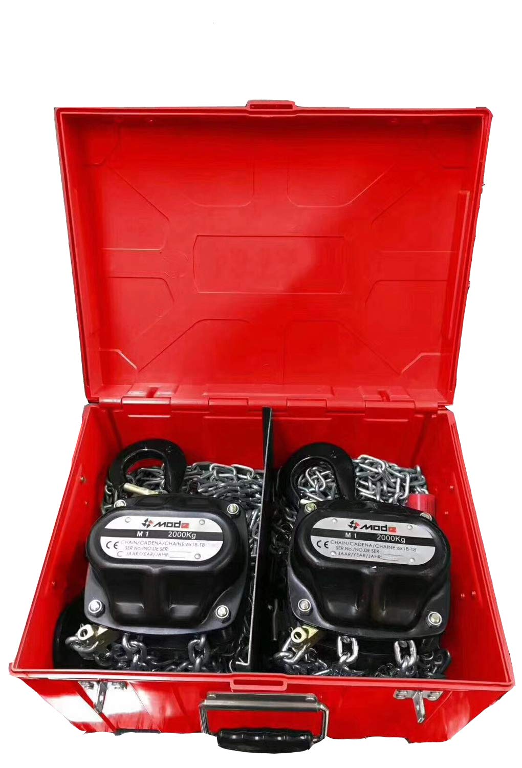 Mode Manual Hand Lifting Chain Block Hoist 2 Pieces 2TON 4400LBS ...