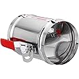 PATIKIL HVAC Duct Manual Volume Backdraft Damper, 5 Inch, Airflow ...