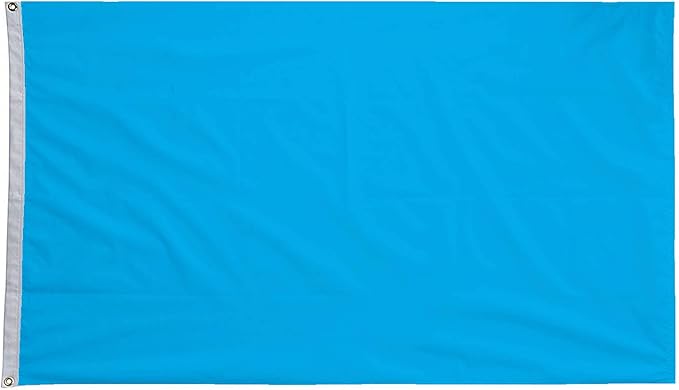 Amazon.com : hxflag 3x5 Foot Solid Blue Flag - Plain Blue Flags ...