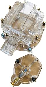 Amazon.com: Motorhot Clear Distributor Cap & Rotor Kit Compatible With ...