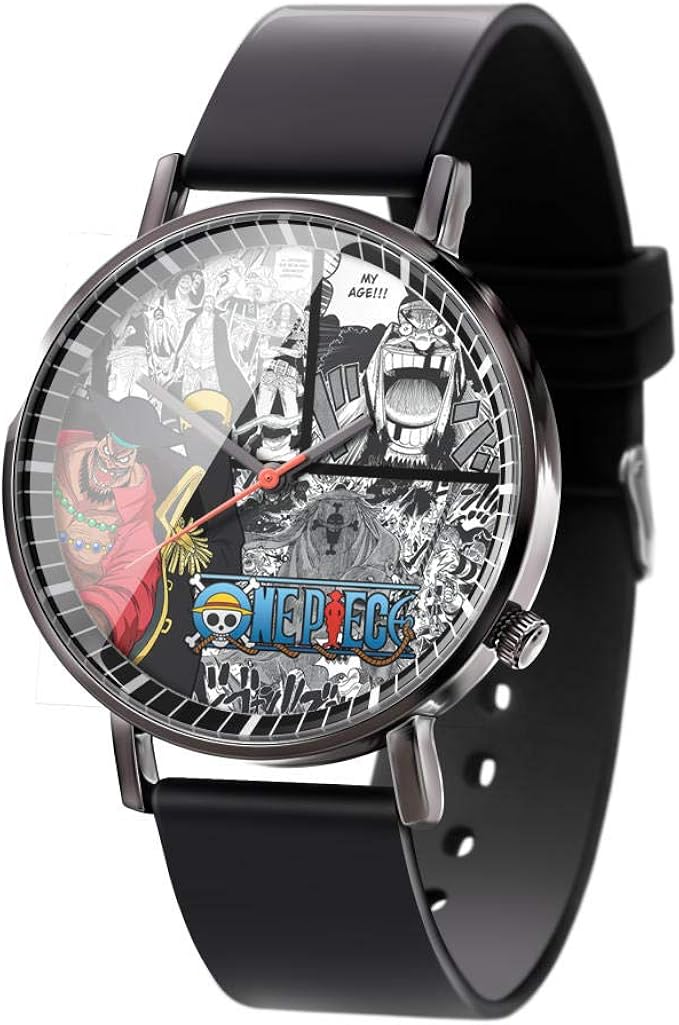 Anime One Piece Series Wrist Watches 3D Vision Watches Men's Quartz ...
