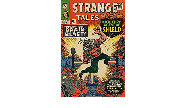 STEVE DITKO Dr. Strange SHIELD Jack Kirby Both in STRANGE TALES #141 ...