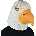 Amazon.com: LarpGears Halloween Costume Latex Eagle Mask Funny Animal ...