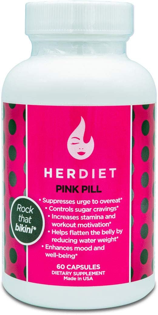 HER DIET Pink - Weight Loss Pills for Women - Thermogenic Fat Loss ...