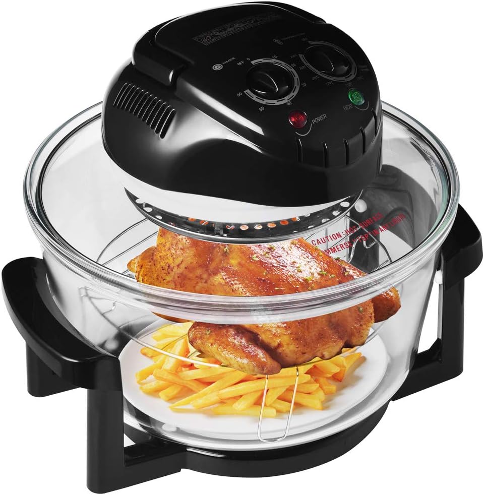 Amazon.de: Heißluft Friteuse Heißluftfritteuse Fritöse Backofen ...