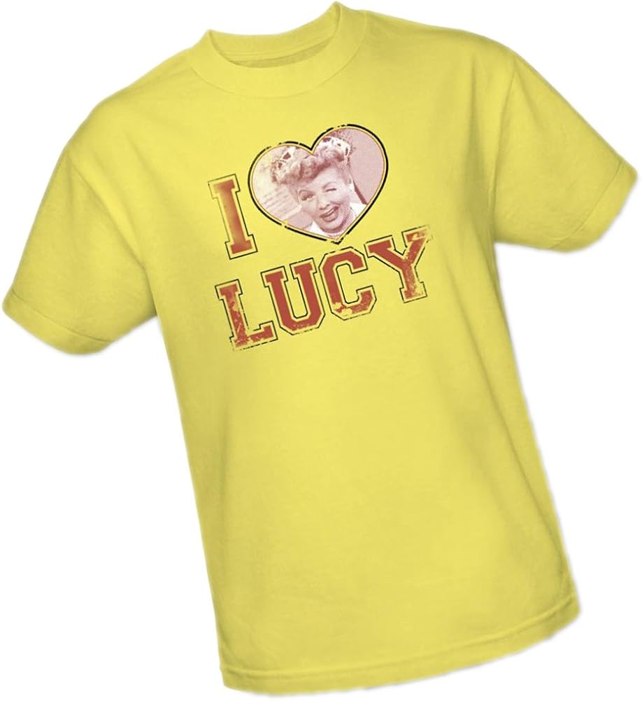 Amazon.com: I (Heart) Lucy -- I Love Lucy Adult T-Shirt: Clothing