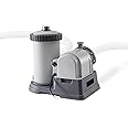 Amazon.com : INTEX 2500 GPH Krystal Clear Pool Filter Pump w/ Timer ...