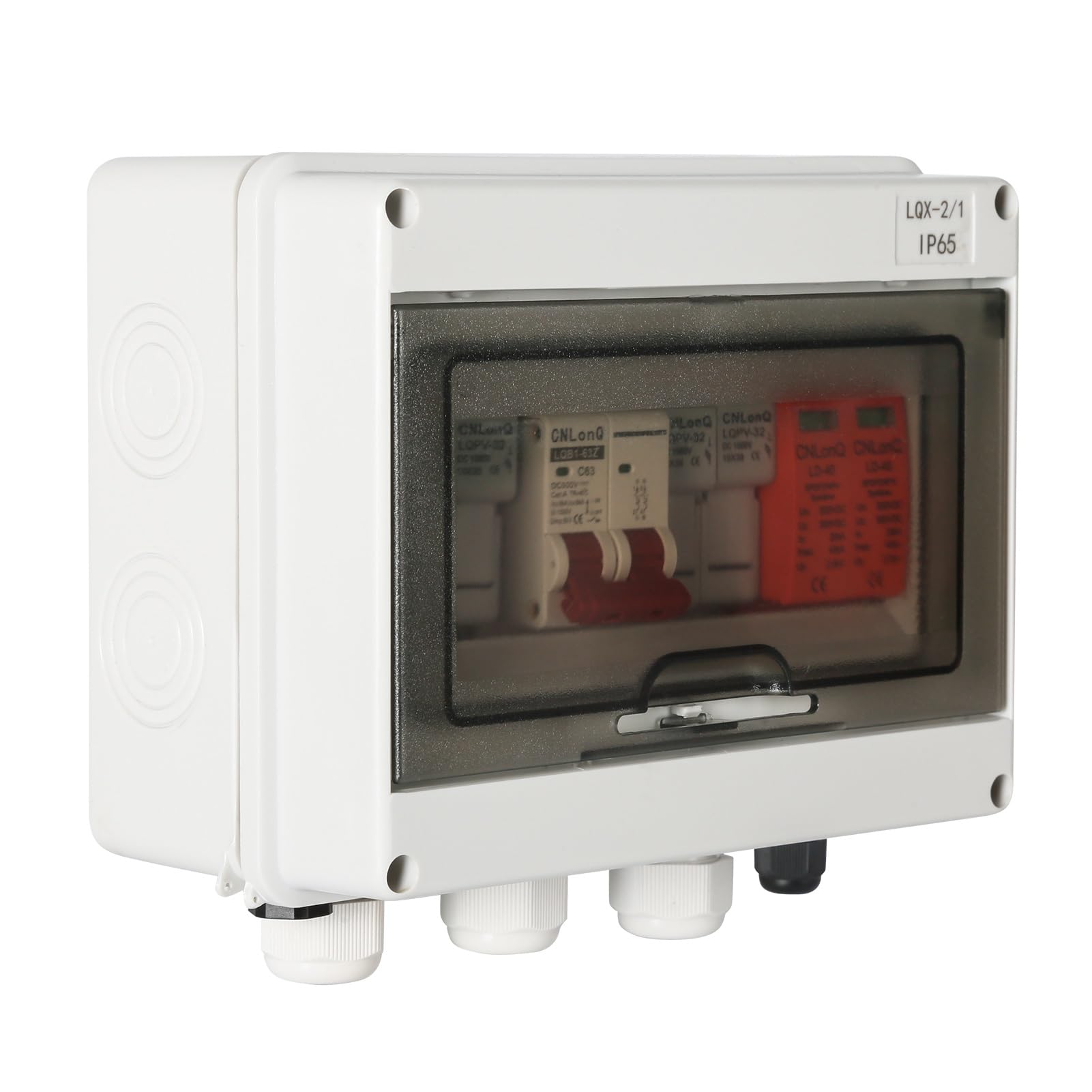 Mua Jadeshay Solar PV Combiner Box 2 in 1 2 String PV Combination Box ...