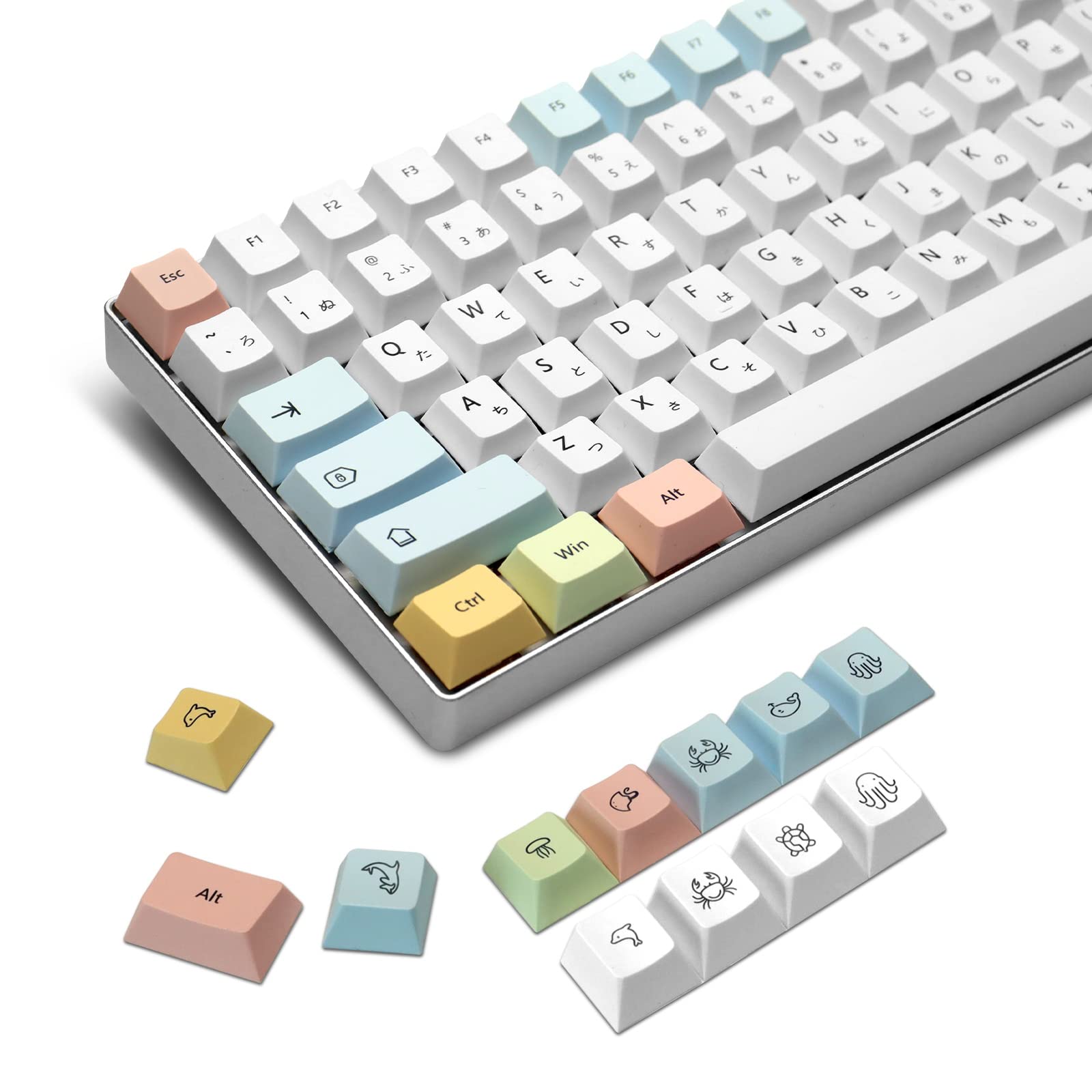 Mua GMKWTL Custom Keycaps-PBT Material 5-Side Dye-Sublimation Suitable ...