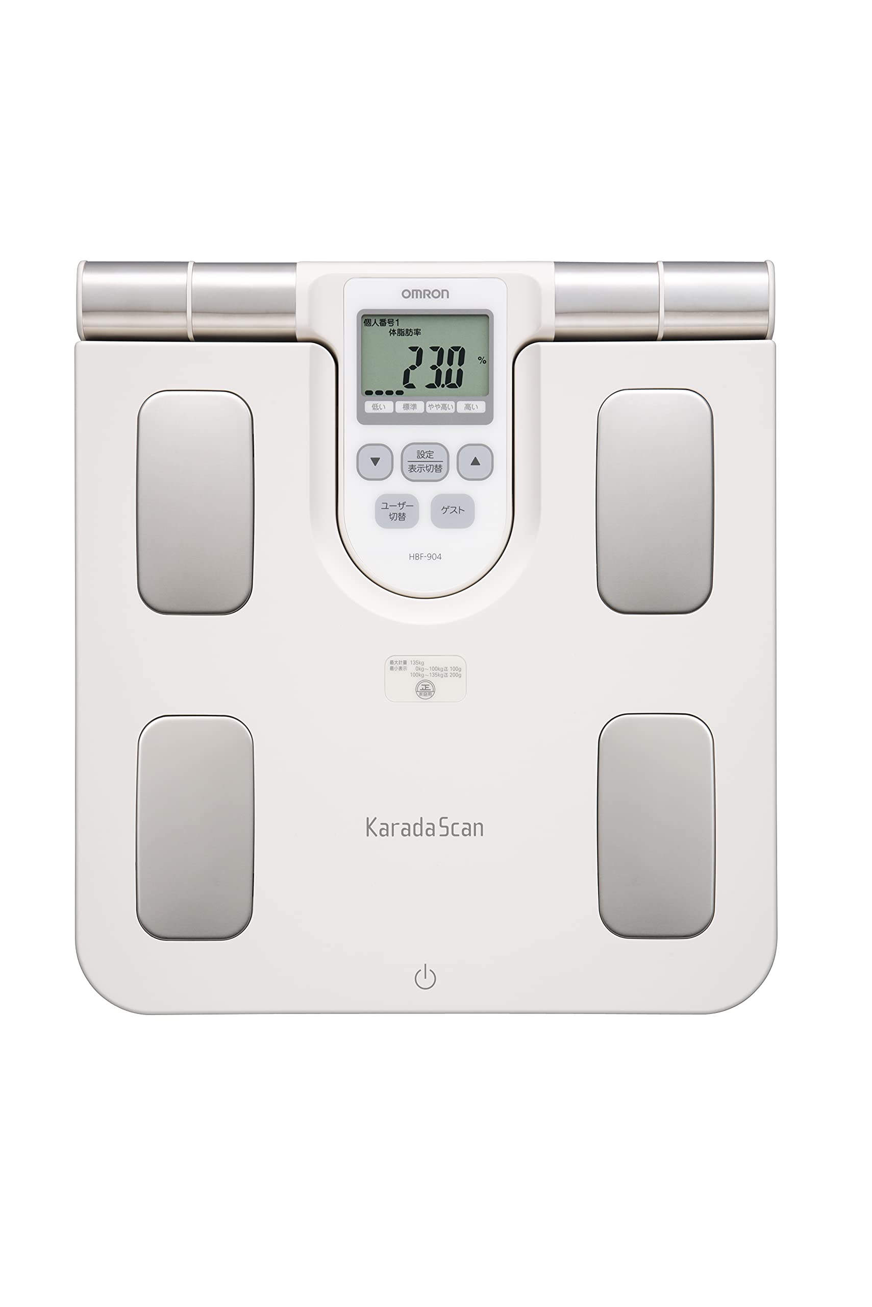 Mua Omron Body Composition Meter Body Scan HBF-400 critically – 904 ...