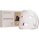 Amazon.com: INIA Red Light Therapy Mask for Face, Glow Wireless LED ...
