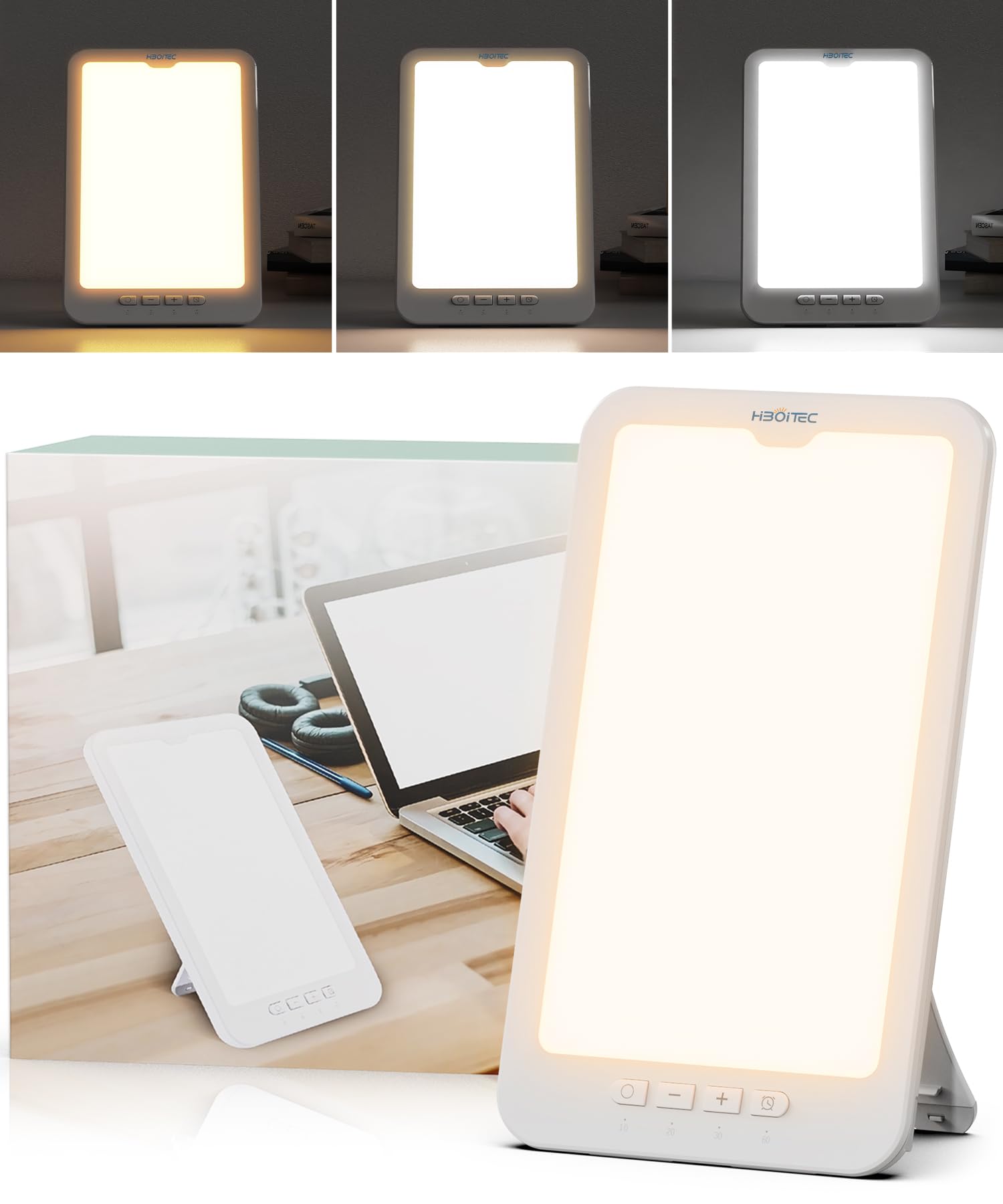 Mua HIBOITEC Light Therapy Lamp, 10000 Lux Therapy Light, Sun Light ...