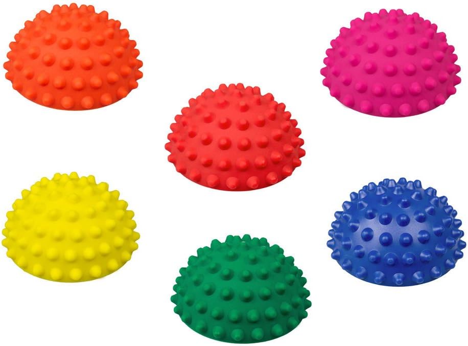 6 x TheraPIE Balance Igel MINI | Durchmesser: 9 cm | Gymnastik Igel ...