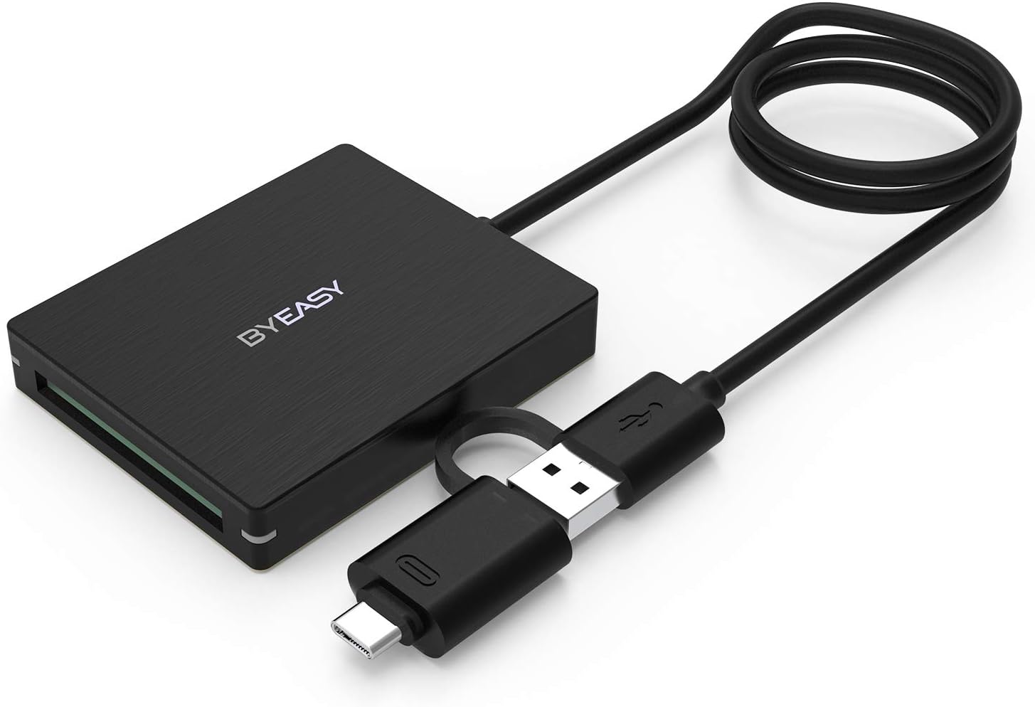 CFast Card Reader, BYEASY CFast 2.0 Reader via USB 3.0 or USB C Port ...
