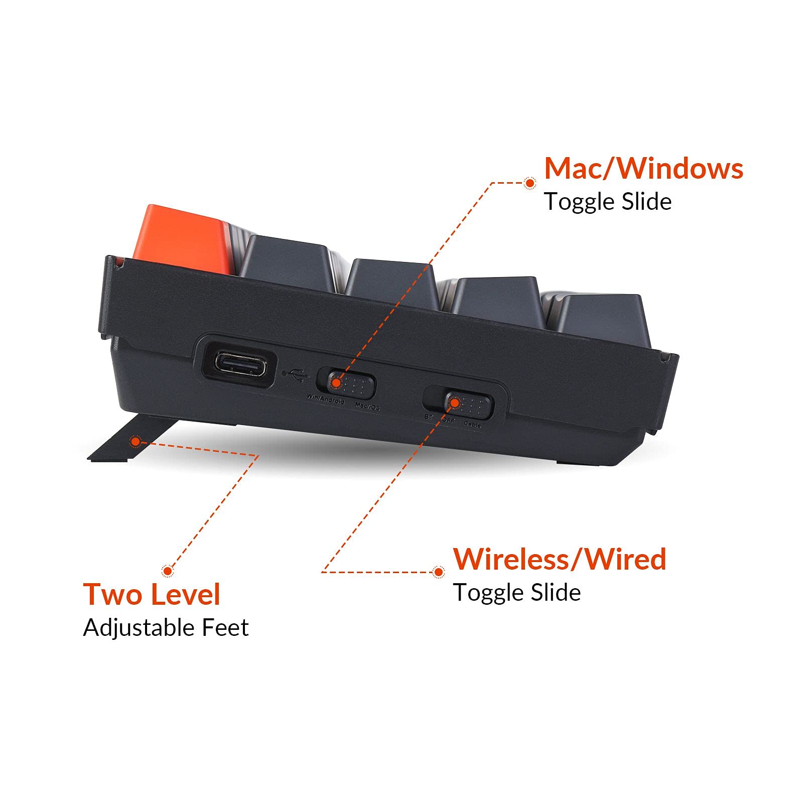 Mua Keychron K6 Bluetooth 5.1 Wireless Mechanical Keyboard with ...