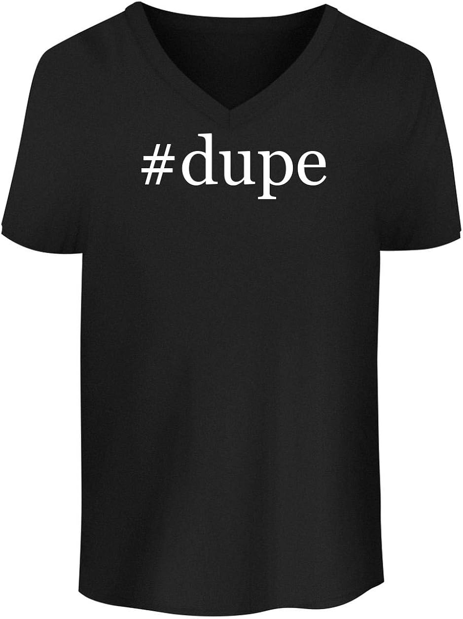 Amazon.com: #dupe - Men's Soft & Comfortable Hashtag V-Neck T-Shirt ...