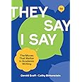 Amazon.com: "They Say / I Say": 9780393538700: Graff, Gerald ...