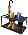 Amazon.com: Innover | Two-Tier Boot Tray with Umbrella Stand, Multi ...
