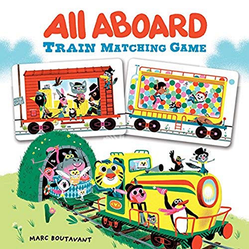 All Aboard Train Matching Game (Memory Matching Games for Adults and ...