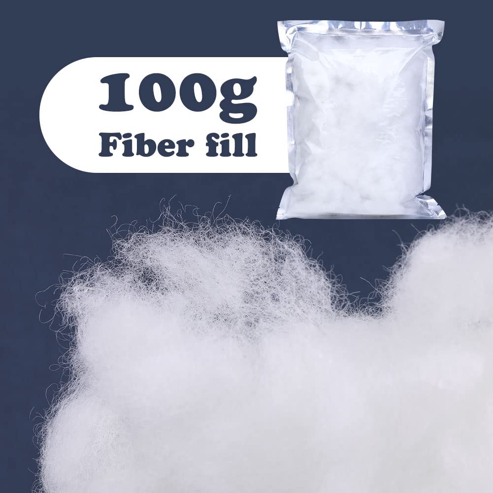Mua 100g/3.5oz Polyester Fiber Fill Premium Polyester Fiberfill Fiber ...