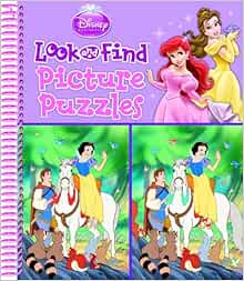 Disney Princess Look and Find Picture Puzzles: Editors of Publications ...