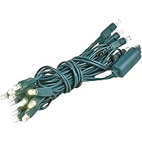 Amazon.com : Novelty Lights 20 Light LED Christmas Mini Light Set ...