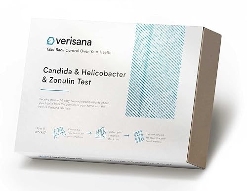 Candida & Helicobacter & Zonulin Test – Lab Testing Kit for Diagnosing ...