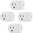 UltraPro Grounded Power Switch, 4 Pack, Outlet Extender, 3 Prong, Easy ...