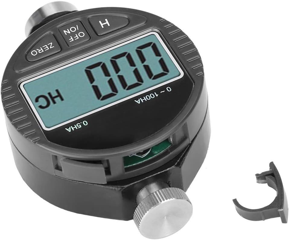 Shore A Meter – Hardness Tester Digital 100hd Durometer Rubber LCD ...