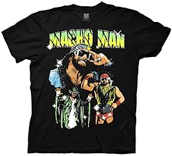 Ripple Junction WWE Macho Man Randy Savage Collage Adult T-Shirt ...
