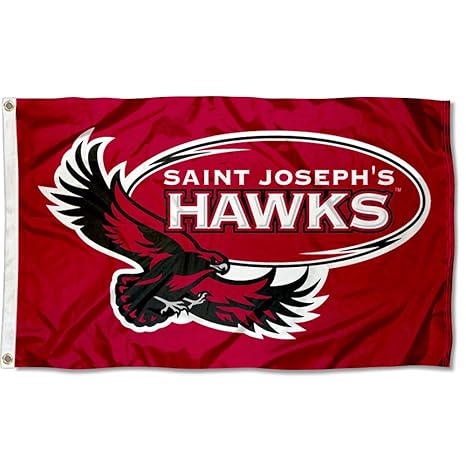 Amazon.com : Saint Josephs Hawks SJU University Large College Flag ...